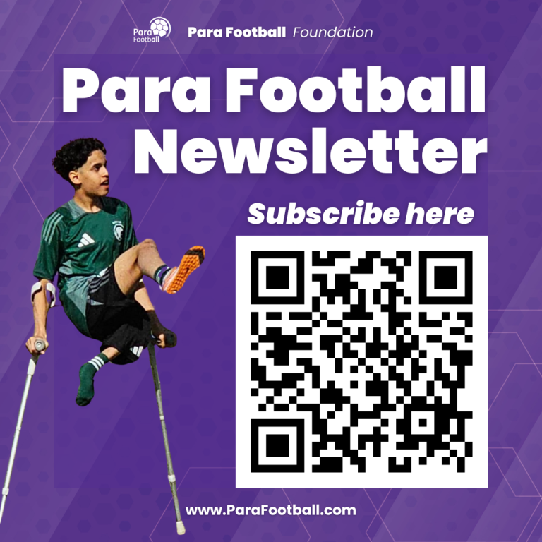 Para Football Launches New Newsletter to Share Global Updates in ...
